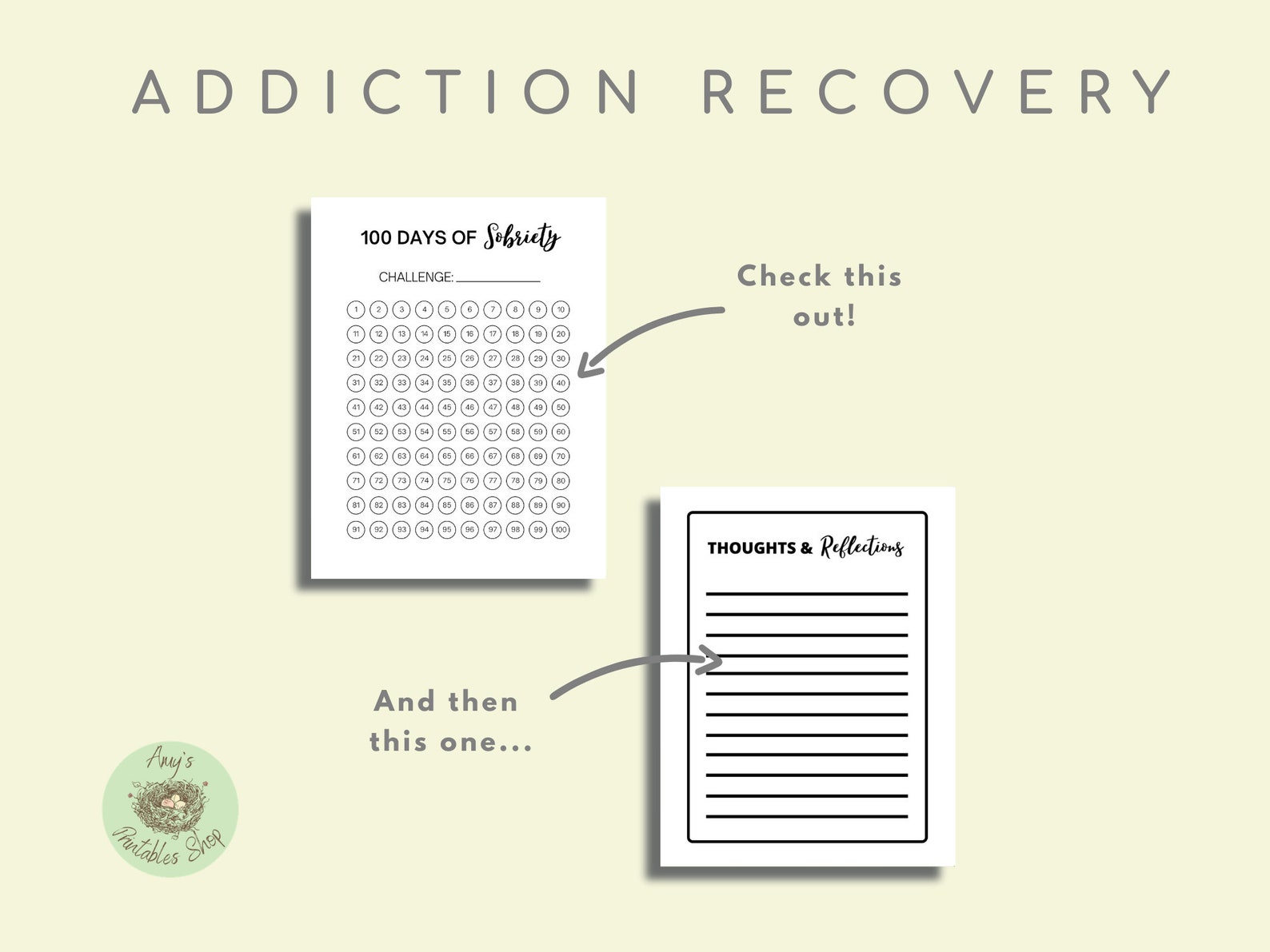 Addiction Recovery, Sober Living, Clean and Sober, Addiction Worksheets ...