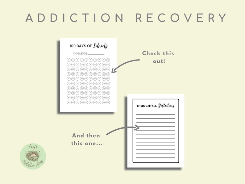 Addiction Recovery, Sober Living, Clean and Sober, Addiction Worksheets ...