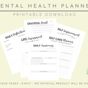 Mental Health Wellness Journal, Mental Health Day, Self Care Ideas ...