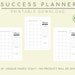 Success Planner, Goal Setter, Goal Planning, Success Tracker, Template ...