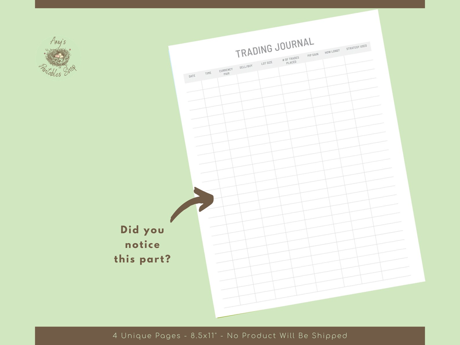 Stock Market Forex Trading Journal, Day Trader Investing Book, Stock ...