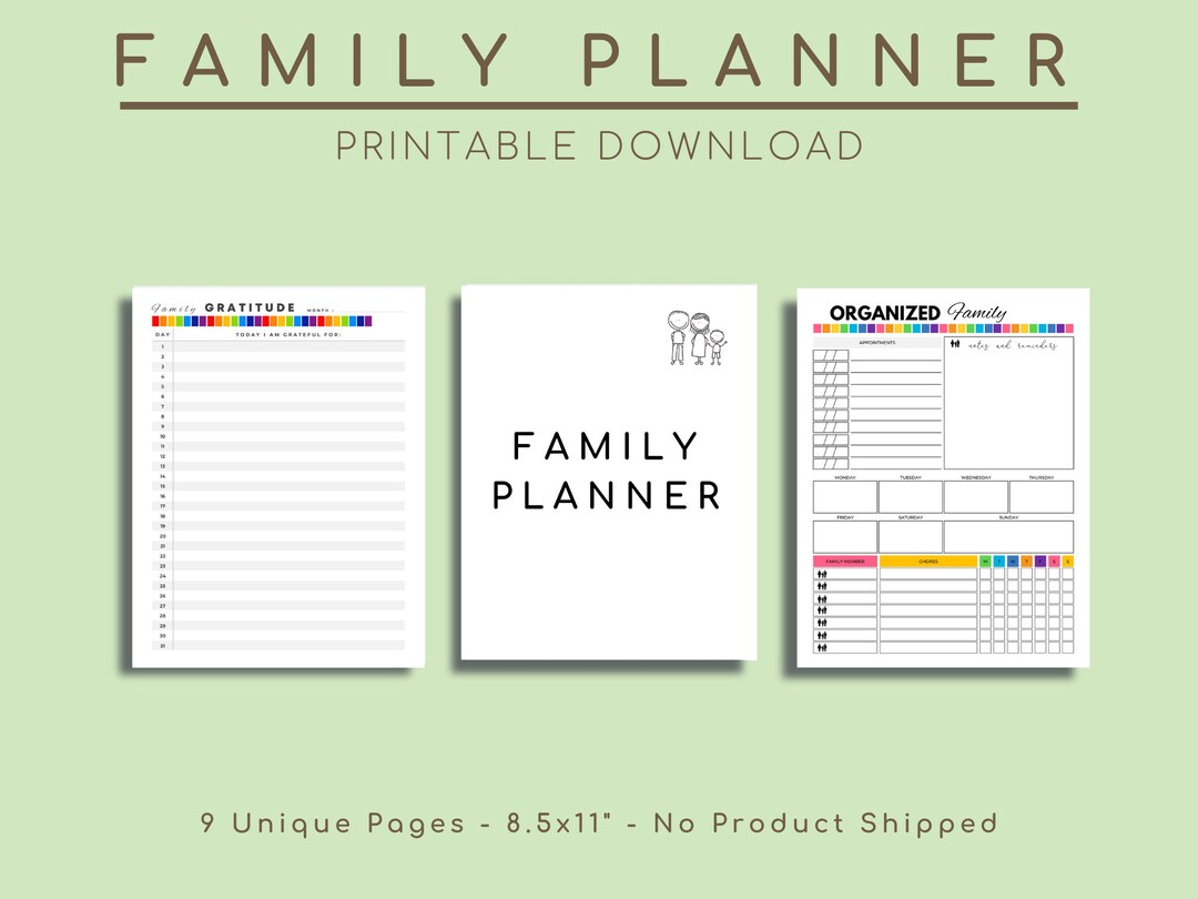 Family Planner, Life Plan, Family Life, Home Organization, Home Living ...