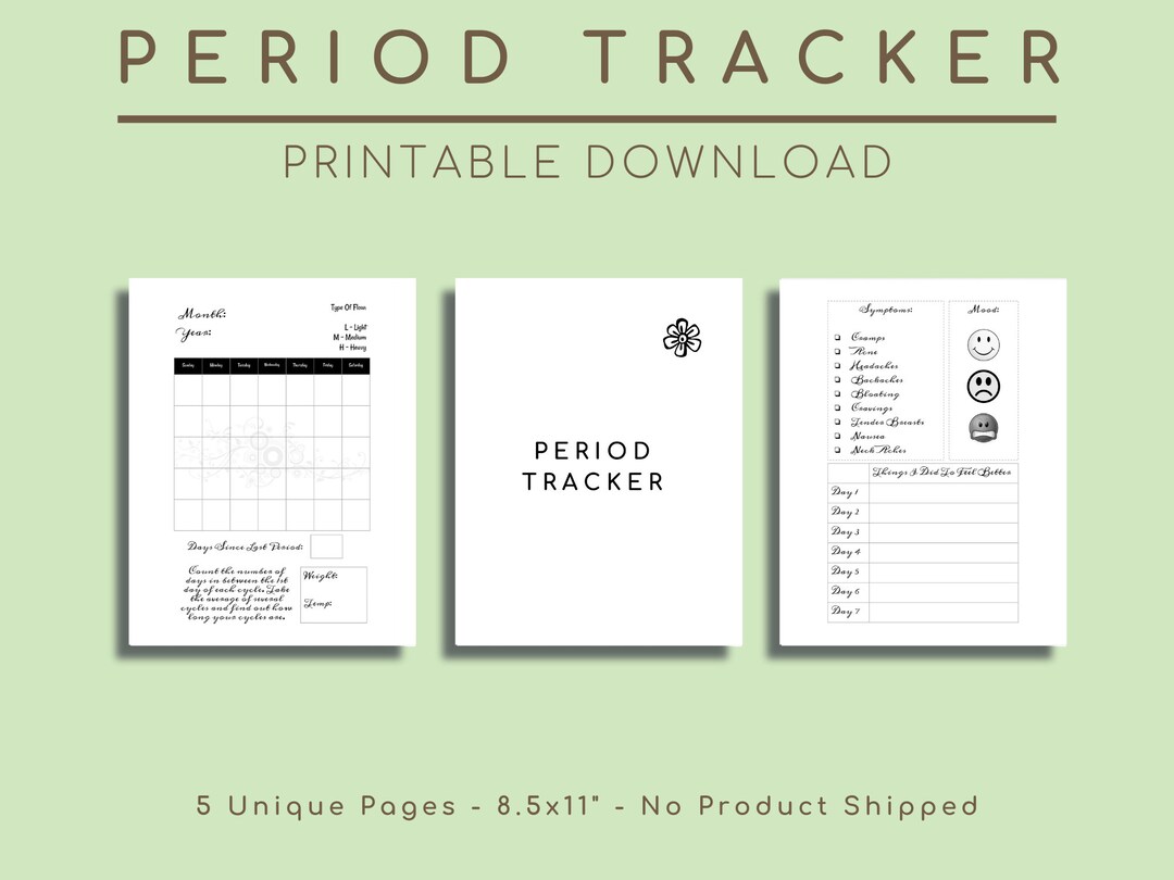 Period Tracker, Menstrual Cycle Calendar, Fertility Chart, Ovulation ...