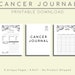 Cancer Journal, Chemotherapy Diary, Treatment, Chemo Log, Cancer ...