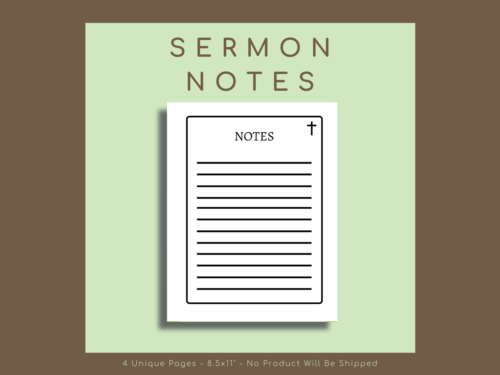 Sermon Notebook, Sermon Notes, Church Notes, Sunday Service, Church ...