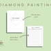 Diamond Painting Journal, DIY Paint by Diamonds Organizer, Project ...
