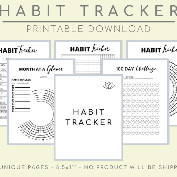 Circle Tracker - Etsy