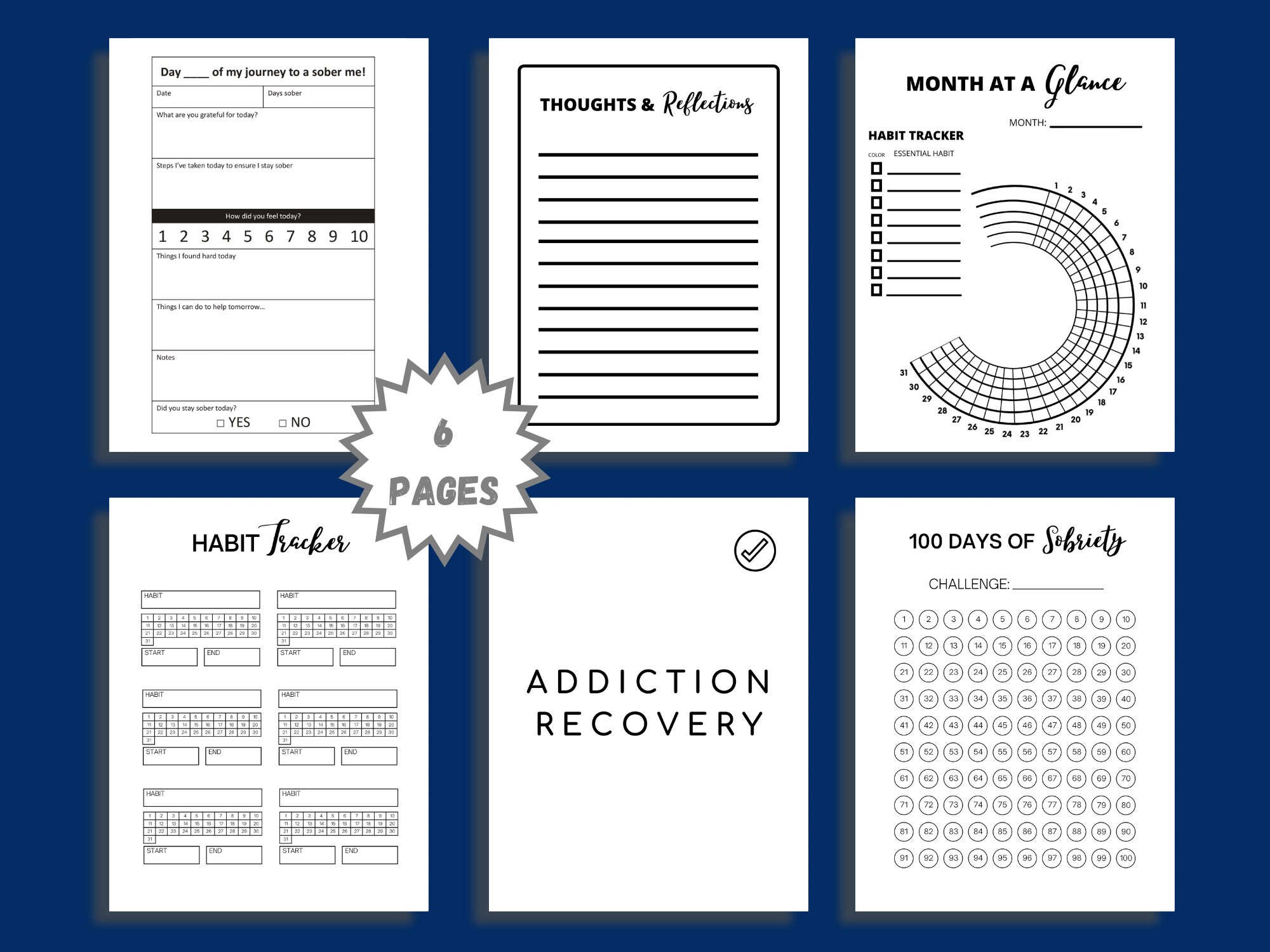 Mental Health Bundle, Wellness, Self Care, Mindset, Gratitude ...