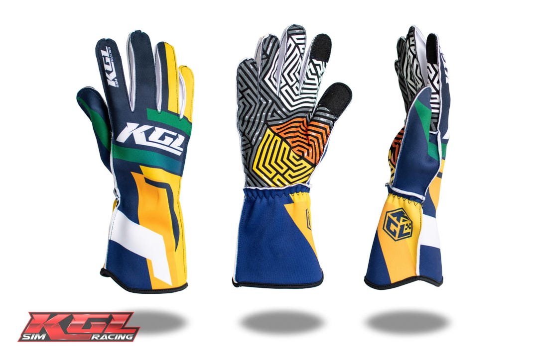 Ayrton Spirit KGL Sim Racing Gloves - Etsy