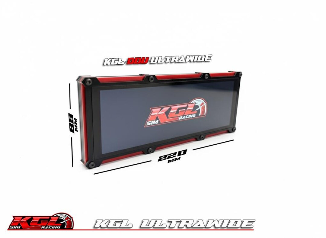 KGL Sim Racing Ultrawide Dashboard | 7.8″ | Magnetic | Kgl-ddu ...