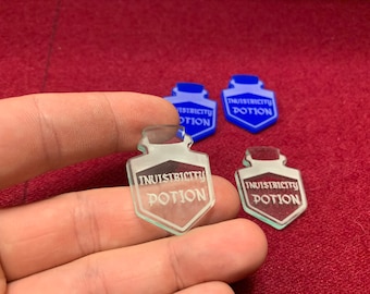 Dungeons and Dragons Campfire Tokens - Etsy