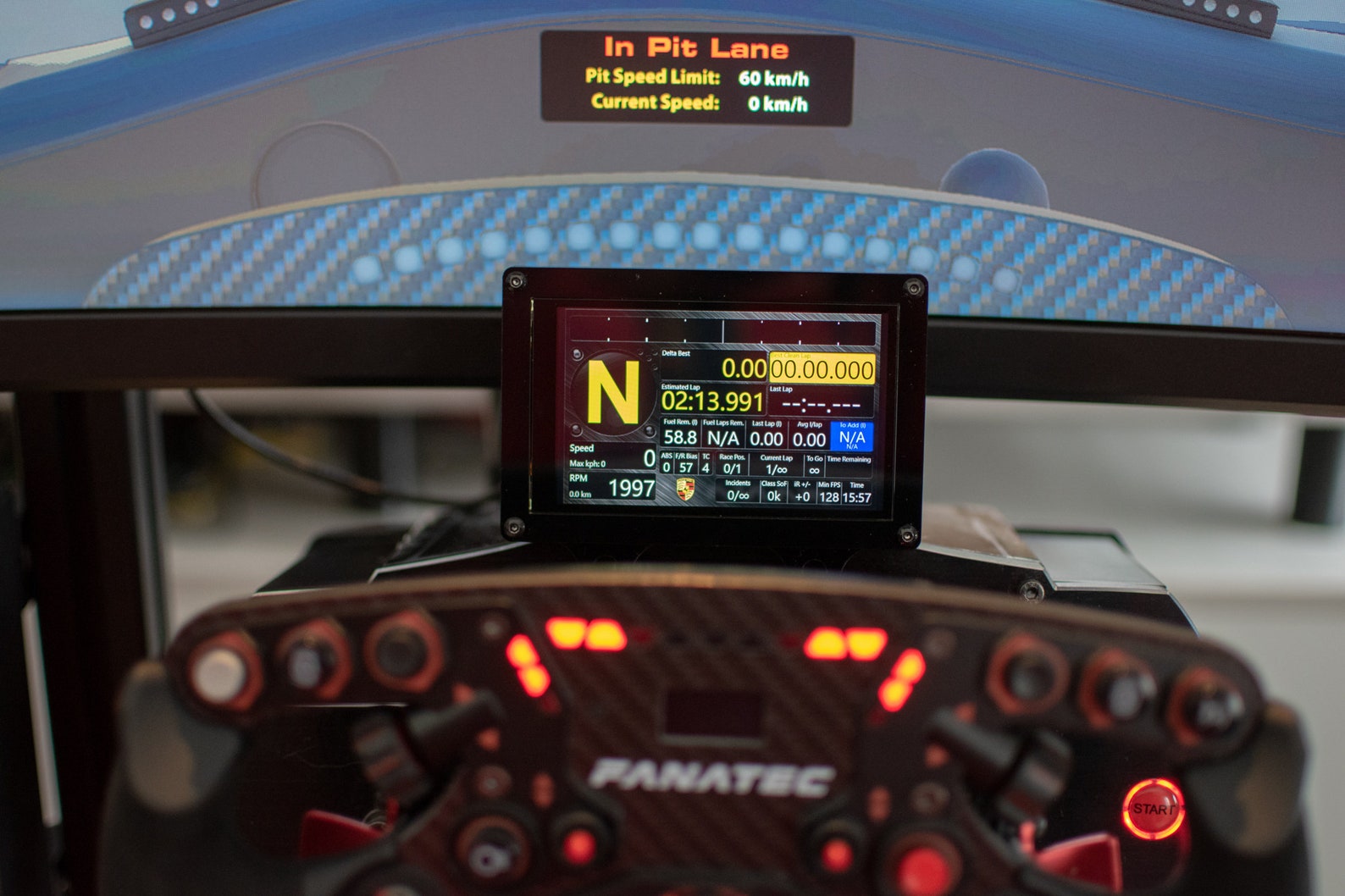 KGL Sim Racing Pc Dashboard KGL-DDU4 or KGL-DDU5 - Etsy