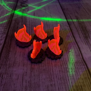 Dungeons and Dragons Campfire Tokens - Etsy