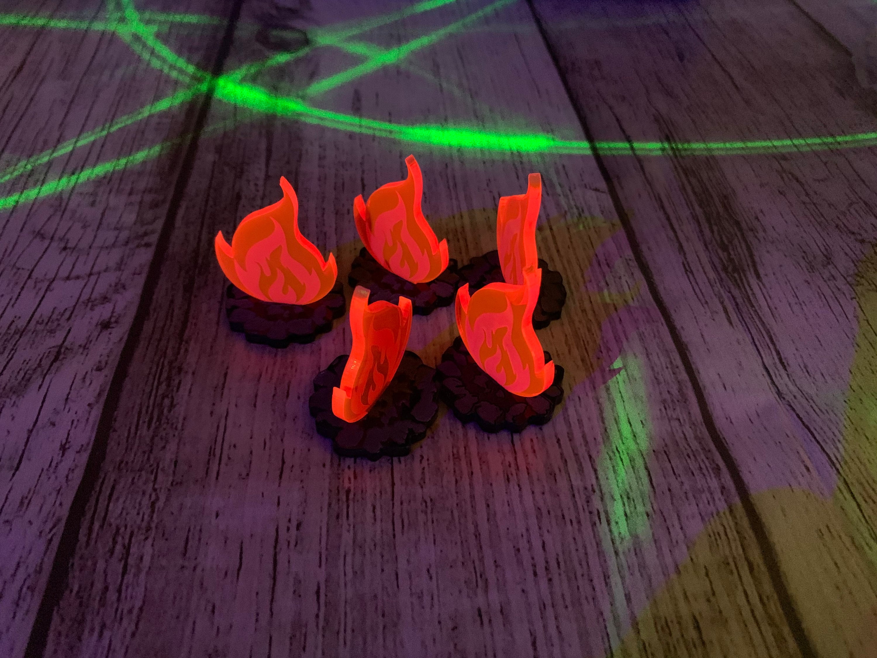 Dungeons and Dragons Campfire Tokens - Etsy UK