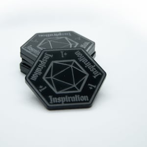 Dungeons and Dragons Inspiration Points Tokens - Etsy