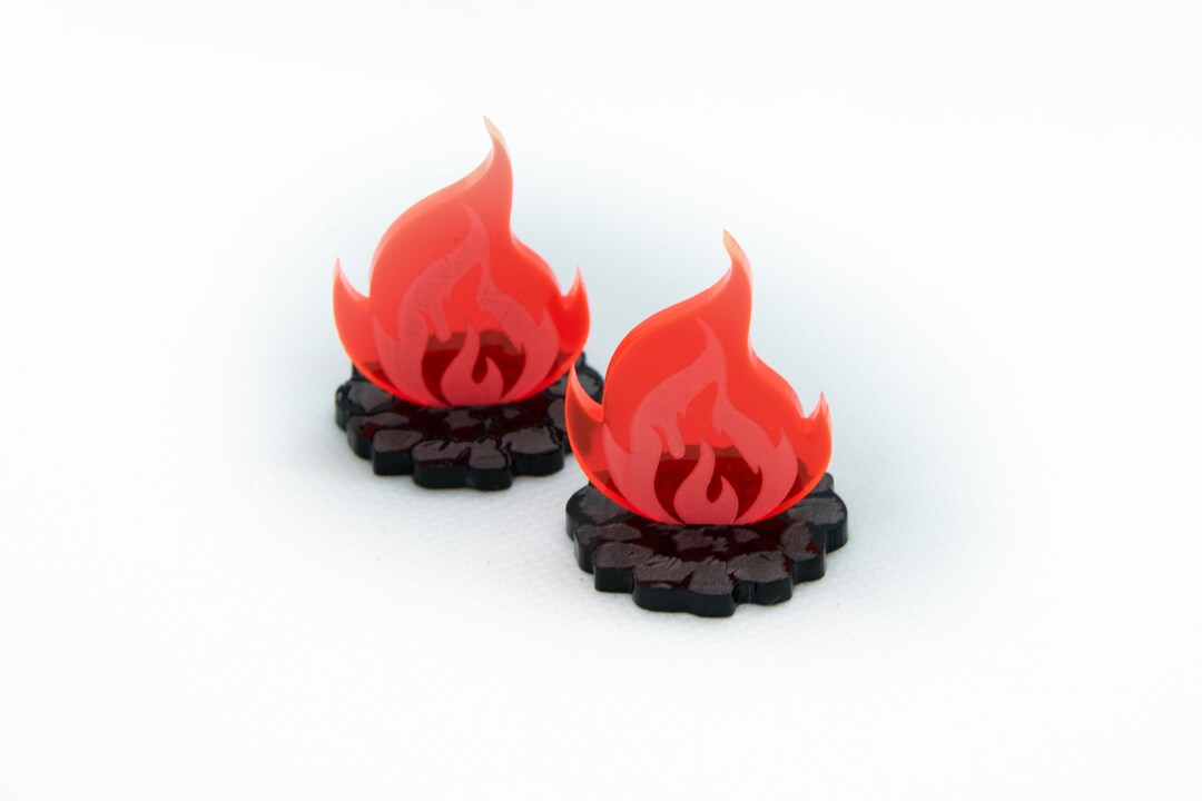 Dungeons and Dragons Campfire Tokens - Etsy