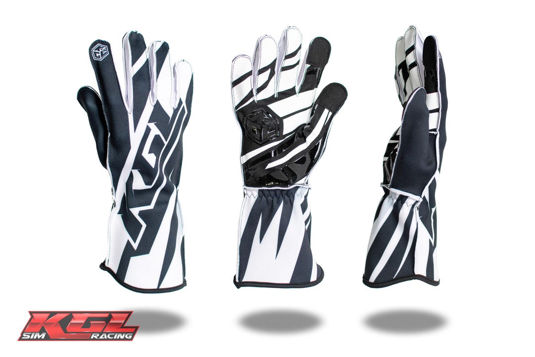 Phantom Grip (red/black/white) KGL Sim Racing Gloves - Etsy