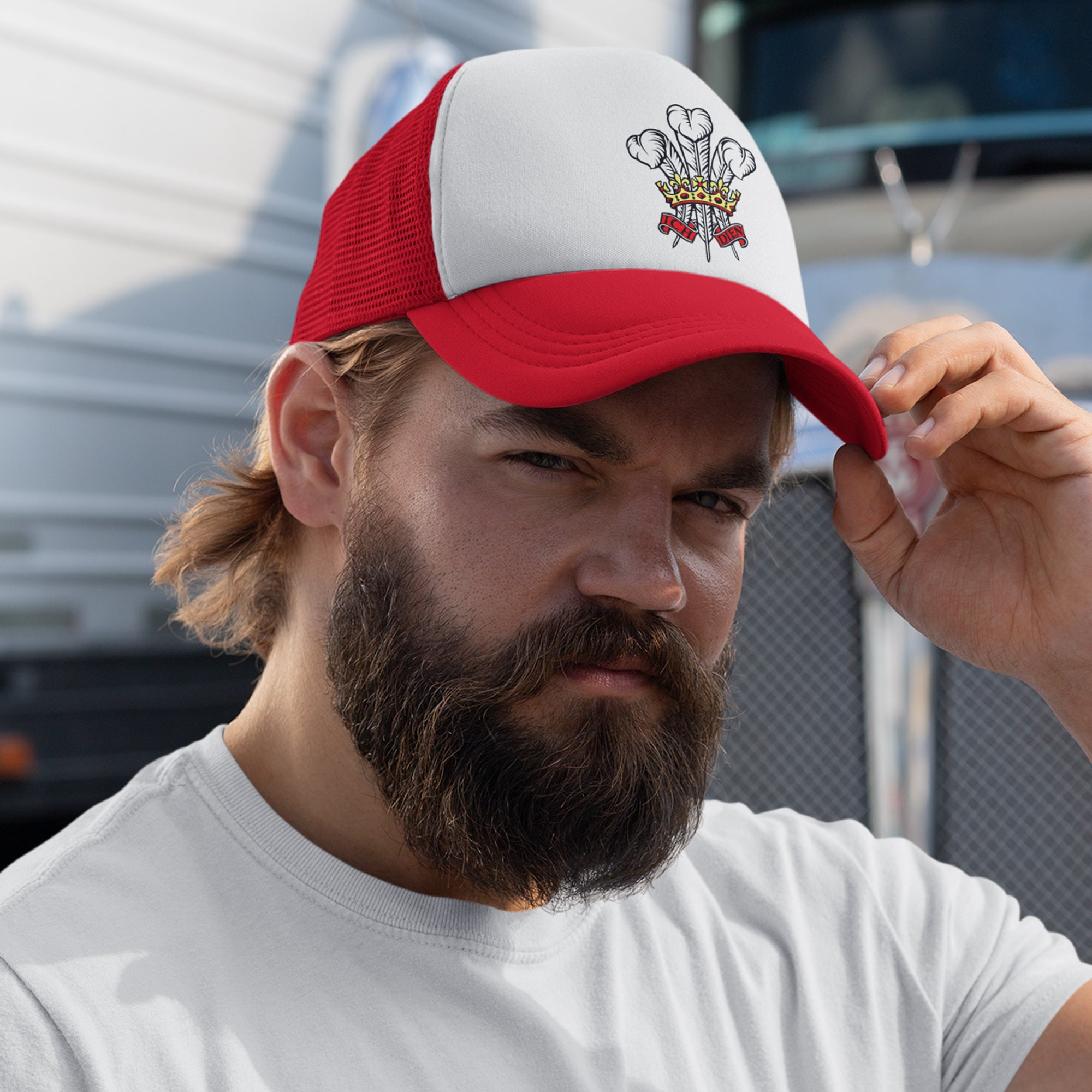 Welsh six nation cap hat trucker hat Wales Six Nation Rugby foot ball ...