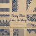 27 Navy Blue Lace Overlays Borders Frames Images PNG Transparent 300 ...