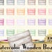 100 Watercolor Wooden Board Clipart, Frame Clipart, Watercolor Clipart ...