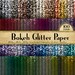 100 Bokeh Glitter Paper in 12 x 12 300 Dpi | Etsy
