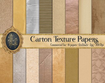 18 Craft Papers Digital Paper Digital Craft Texture Instant | Etsy