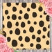 100 Seamless Cheetah Skin Print Digital Papers 12x12 300 - Etsy