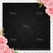 16 Black Luxury Pattern Digital Papers 12inch 300 Dpi Commercial Use ...