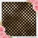 16 Luxury Black and Gold Polka Dot Digital Papers, Commercial Use ...