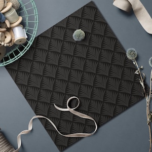 16 Seamless Luxury Black Digital Papers 300 Dpi Commercial Use Black ...