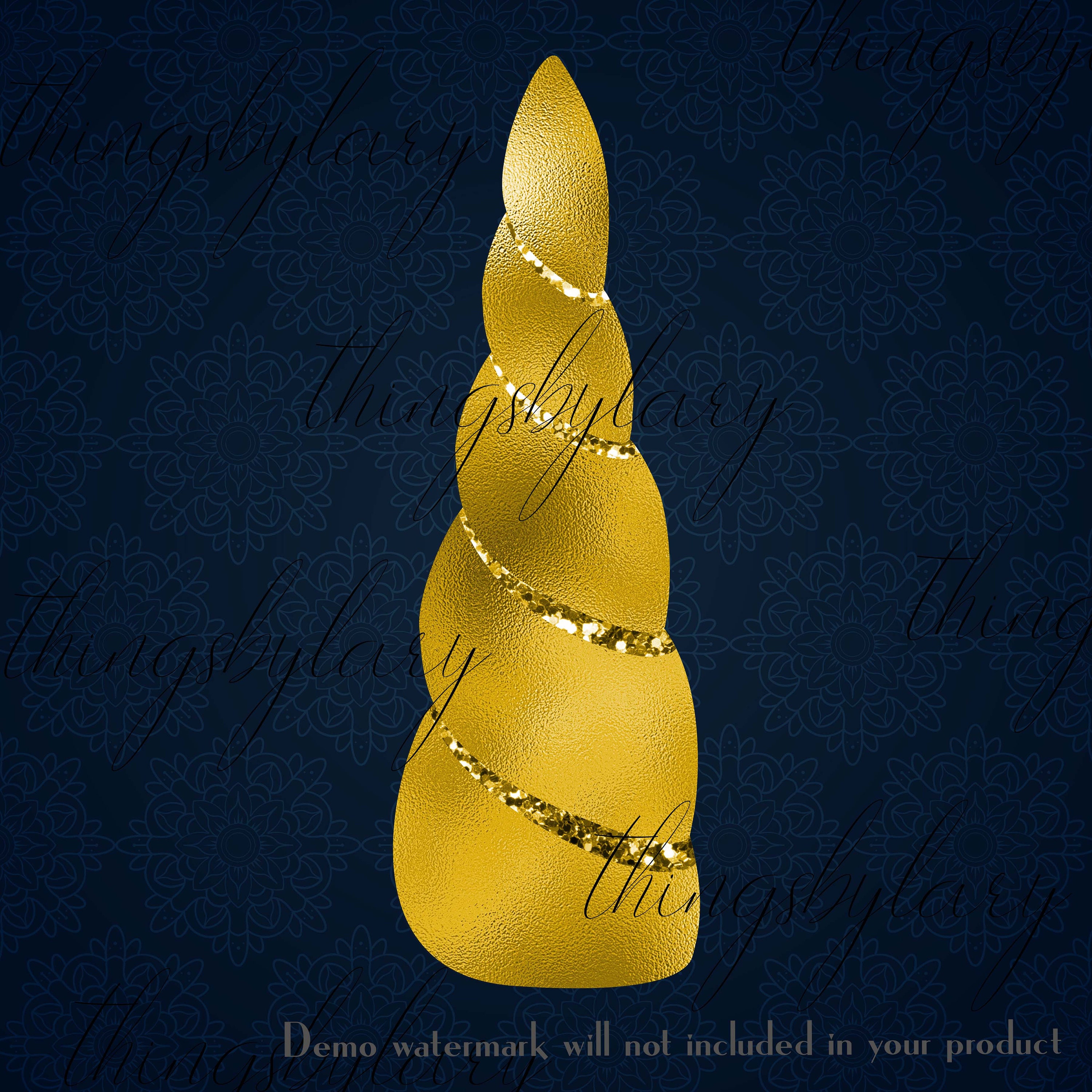 100 Foil Glitter Unicorn Horn Clip Arts 300 Dpi PNG Planner - Etsy