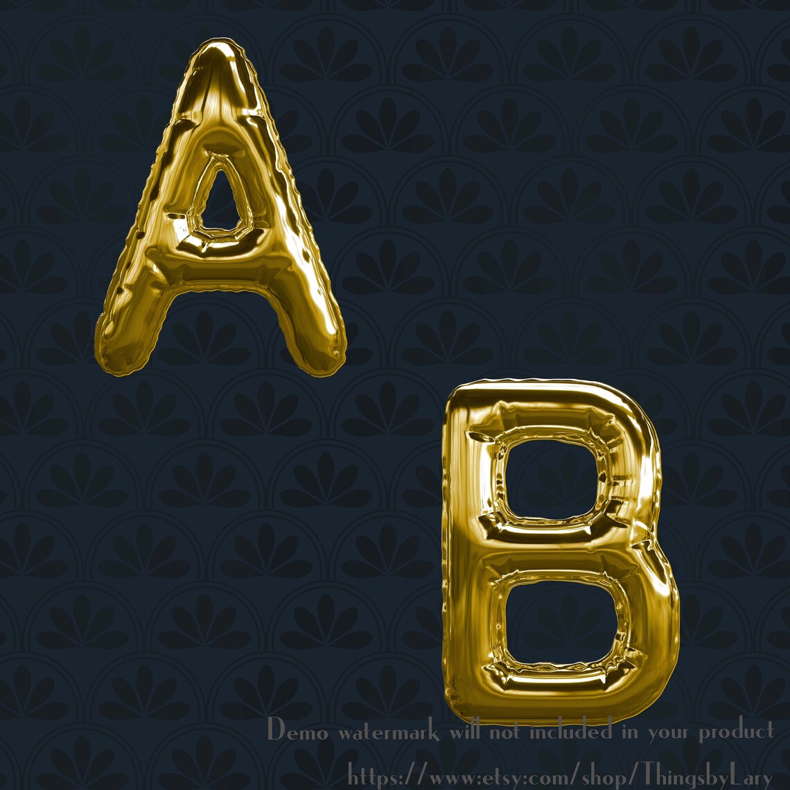 Gold Balloon Alphabet 41 Cliparts 300 Dpi Planner Paper - Etsy