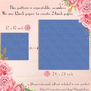 100 Seamless Starry Night Papers in 12inch,300 Dpi Planner Paper ...