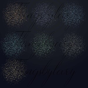 32 Glitter Particles Overlay Images 16 Colors Commercial Use Glitter ...