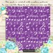 100 Seamless Music Note Papers in 12" X 12", 300 Dpi Planner Paper ...