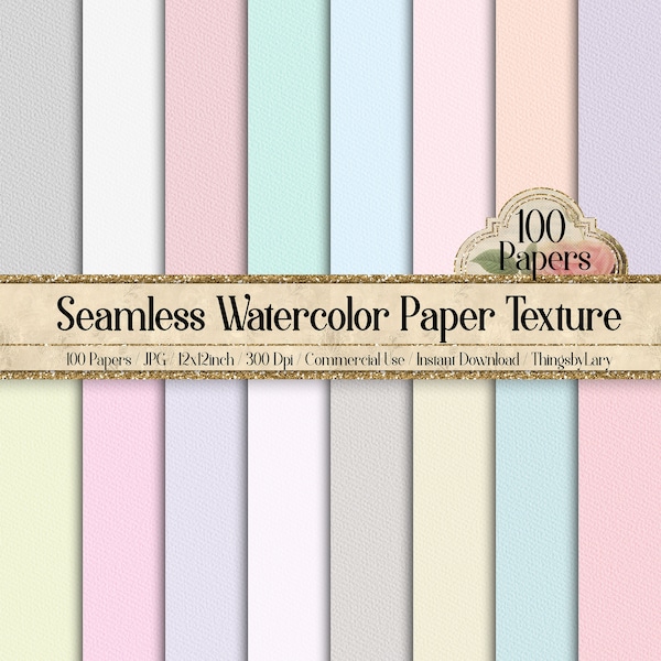 Floral Watercolor Digital Paper - Etsy
