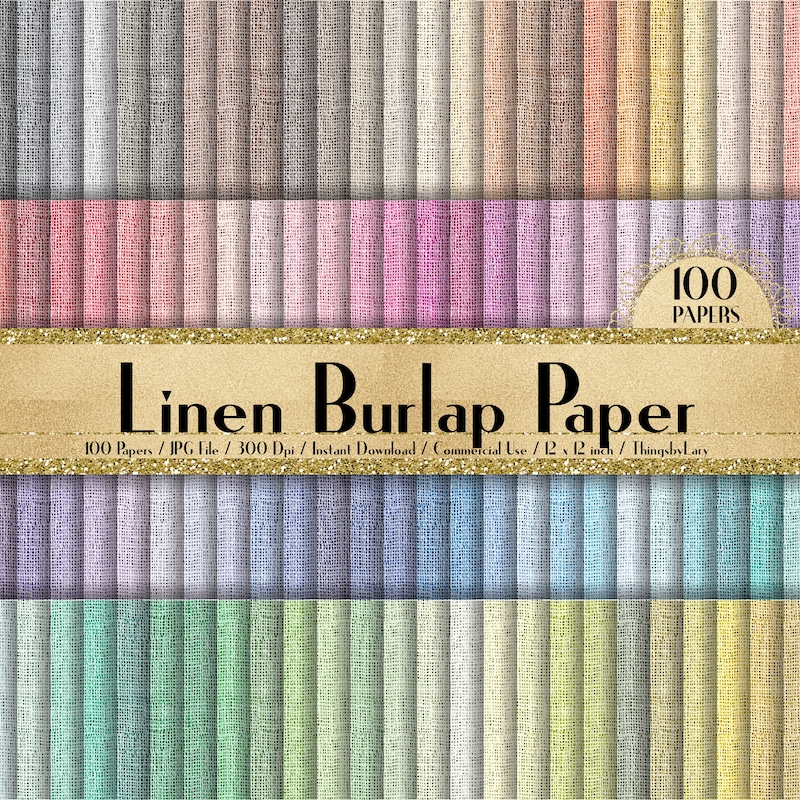 Linen Burlap - Etsy