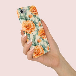 30 Seamless Watercolor Marigold Flowers Digital Papers Commercial Use ...