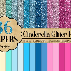 70% OFF 432 Papers, Princess Papers, Kid Theme Glitter Papers, Solid ...