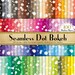 100 Seamless Dot Bokeh Background Papers 12 Inch 300 Dpi Instant ...