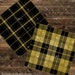 16 Gold Glitter Tartan Plaid Gingham Check Digital Papers 12inch 300 ...