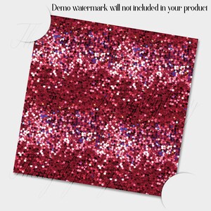30 Seamless Red Sequin Digital Papers Commercial Use Mermaid Sequin ...