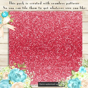 100 Ombre Glitter Papers in 12" X 12", 300 Dpi Planner Paper ...