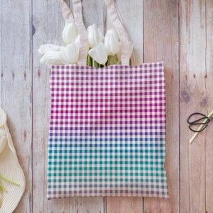 16 Seamless Ombre Pink Blue Plaid Digital Papers Commercial Use Royal ...