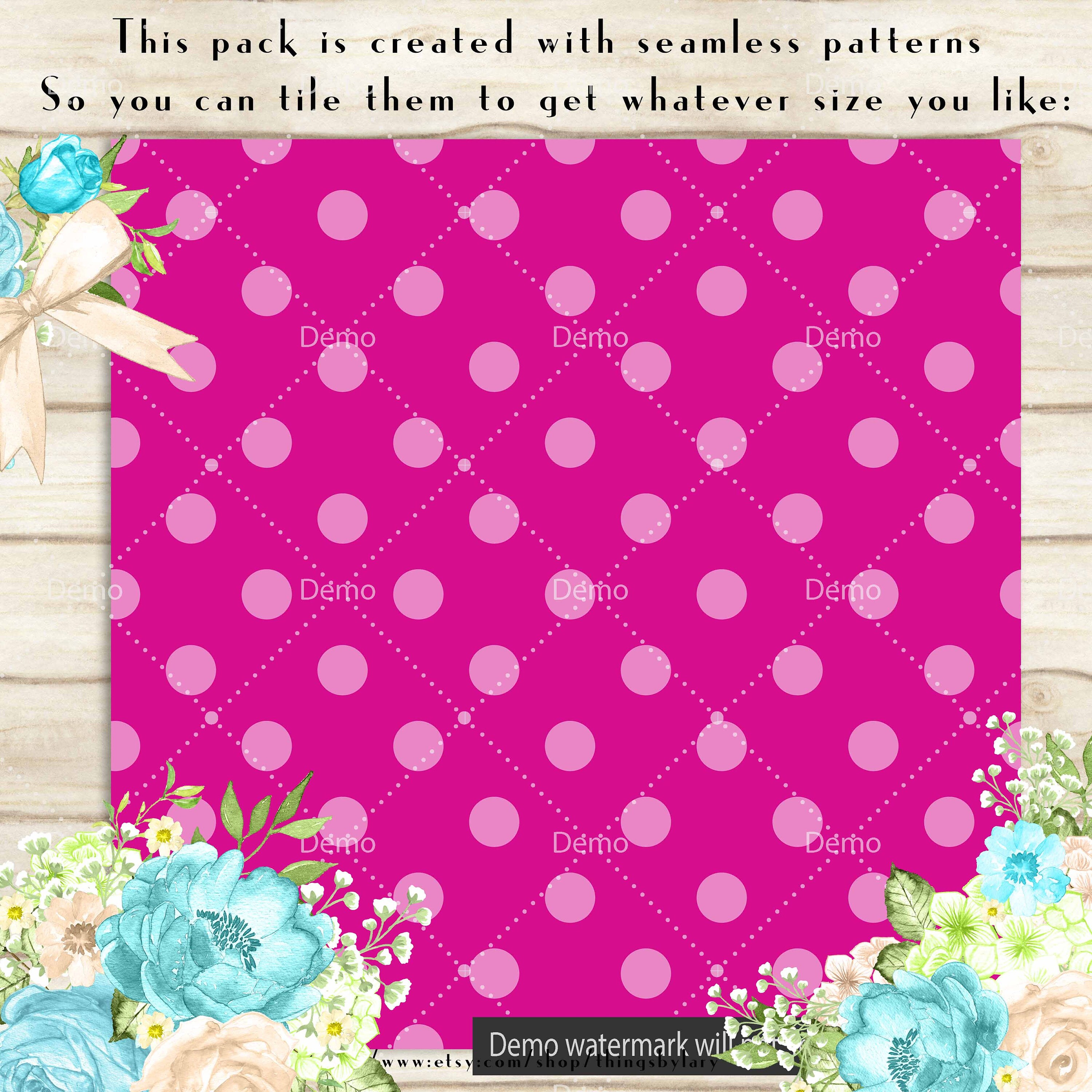 100 Seamless Tinted Polka Dot Papers in 12 X 12 - Etsy