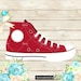 100 Chuck Allstar Sneakers Clipart, Converse Sneakers Clipart, 100 PNG ...