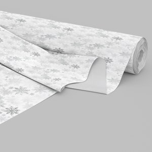 100 Seamless Watercolor Falling Snowflakes Digital Papers 12 ...