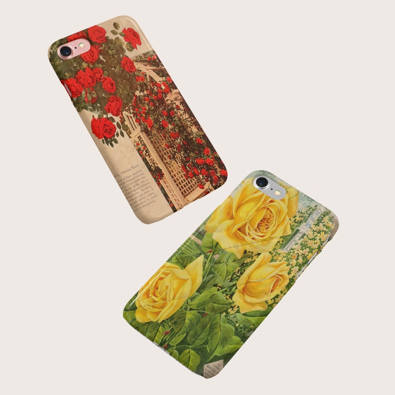 16 Antique Rose Garden Digital Paper 8.5x11 Instant | Etsy