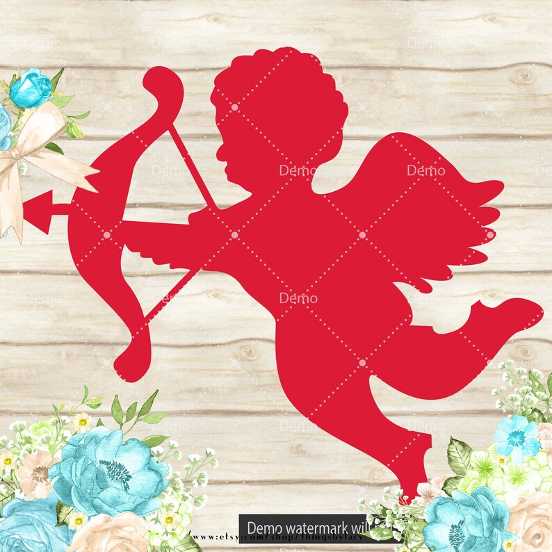 100 Cupid Clipart Love Digital Clip Art Valentine Clipart | Etsy