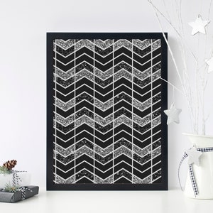 100 Seamless Glitter Geometric Chevron Digital Papers 12x12" 300 Dpi ...